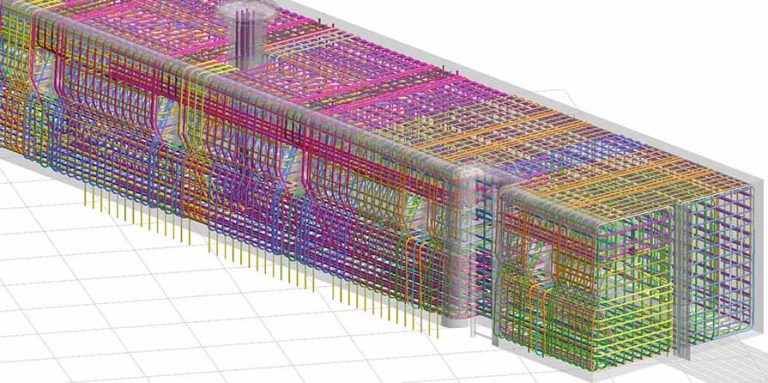 Reinforcement 2D, 3D Rebar Detailing Precast Drawings-Paradigm