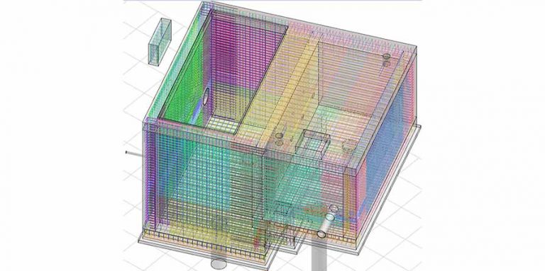 Reinforcement 2D, 3D Rebar Detailing Precast Drawings-Paradigm