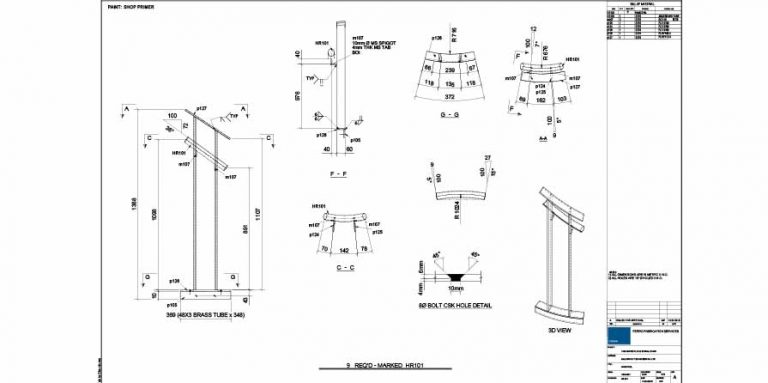 Structural Steel & Steelwork Detailing Services - Paradigm