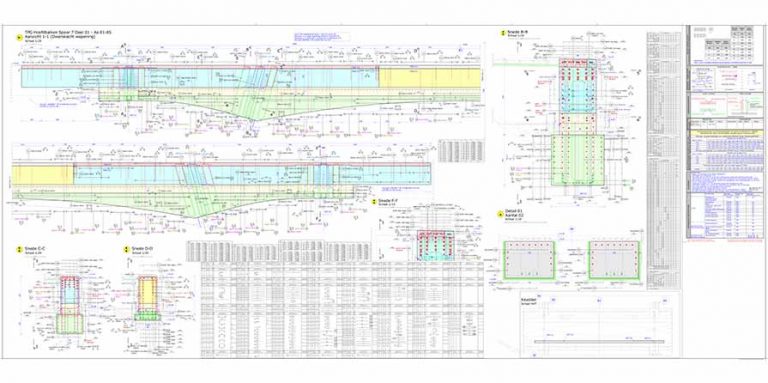 Reinforcement 2D, 3D Rebar Detailing Precast Drawings-Paradigm