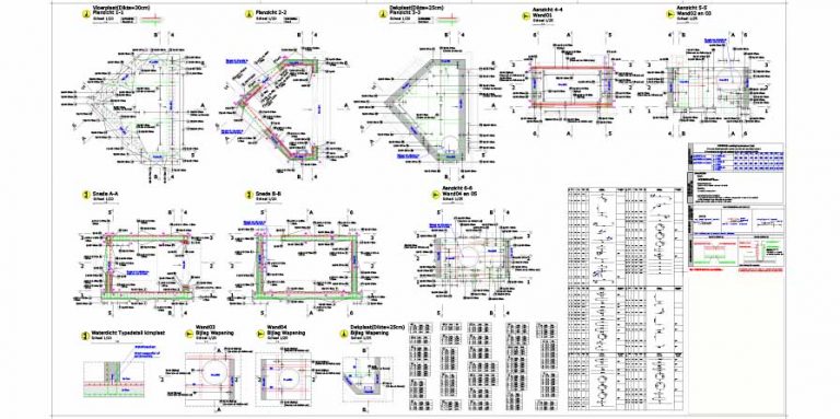 Reinforcement 2D, 3D Rebar Detailing Precast Drawings-Paradigm