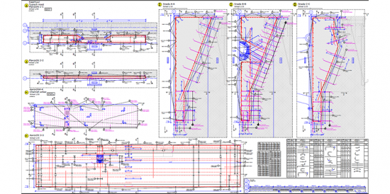 Reinforcement 2D, 3D Rebar Detailing Precast Drawings-Paradigm