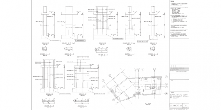 Reinforcement 2D, 3D Rebar Detailing Precast Drawings-Paradigm